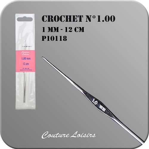 Crochet - 12cm - n°1.00
